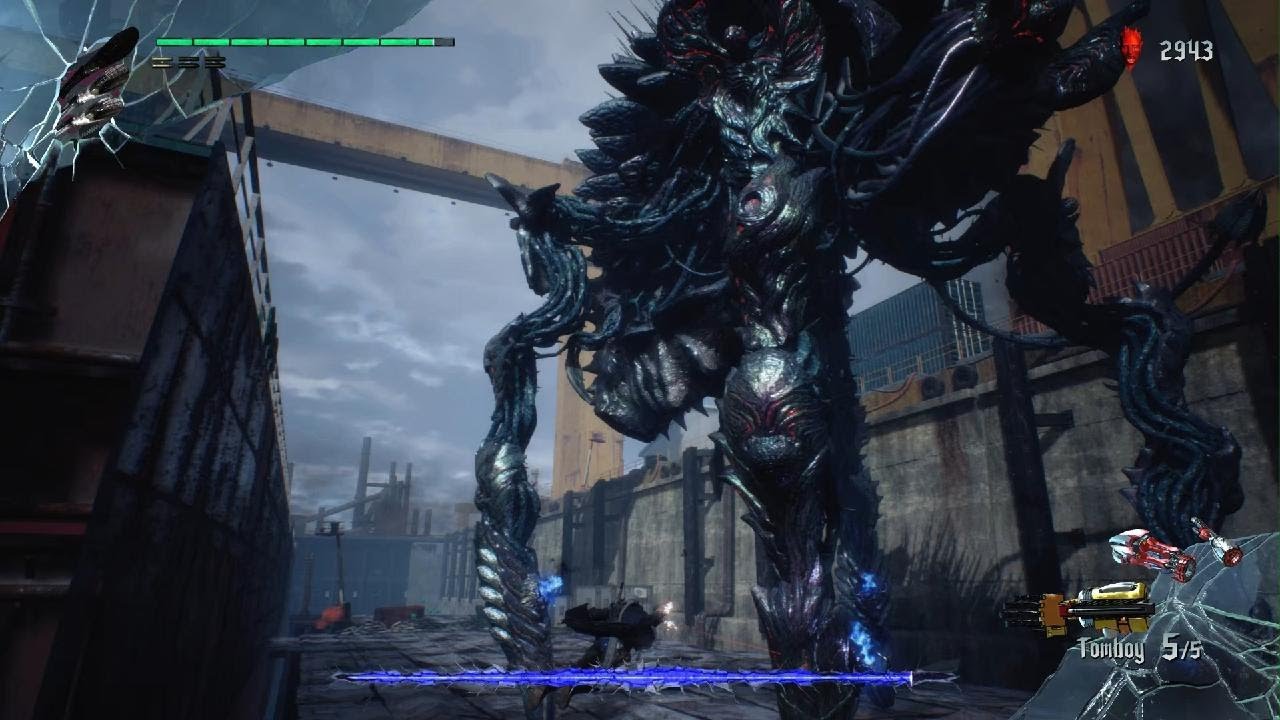 Devil May Cry 5 Special Edition - Gilgamesh Boss Battle (S-RANK) - YouTube