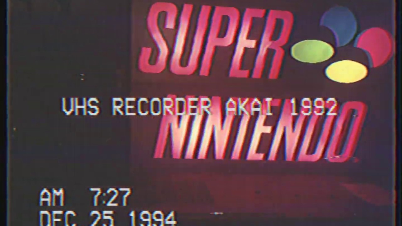 SUPER NINTENDO SNES CONSOLE PACKS - VHS 1994 - YouTube