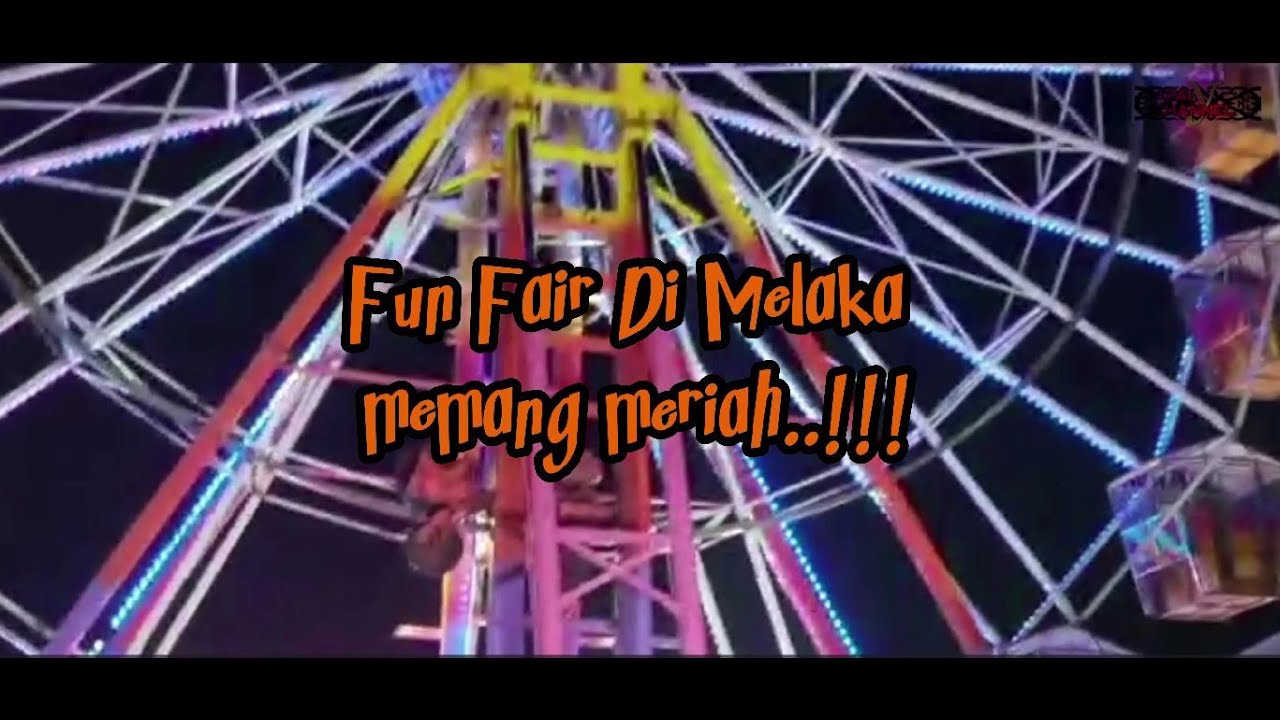 Seronok bermain di Fun Fair pantai Klebang Melaka. - YouTube