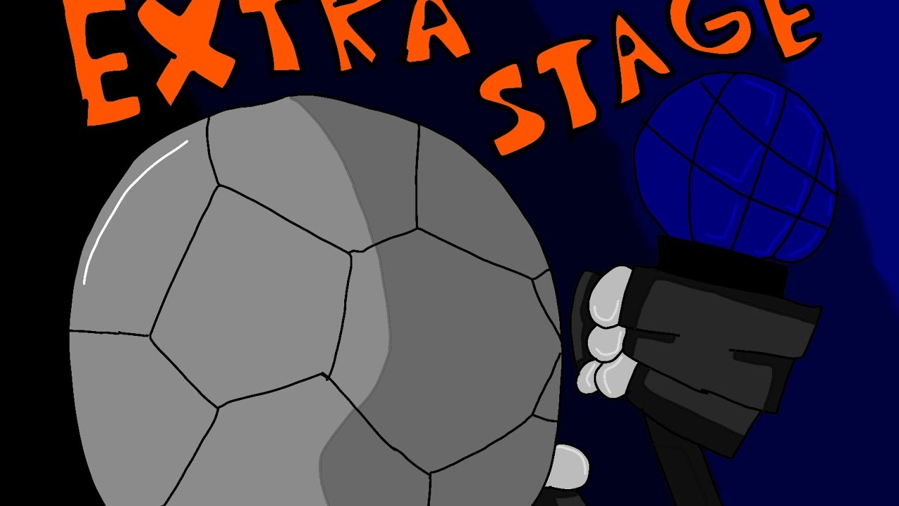 EXTRA STAGE - Face Raiders Fnf Mod (Visualizer) - YouTube