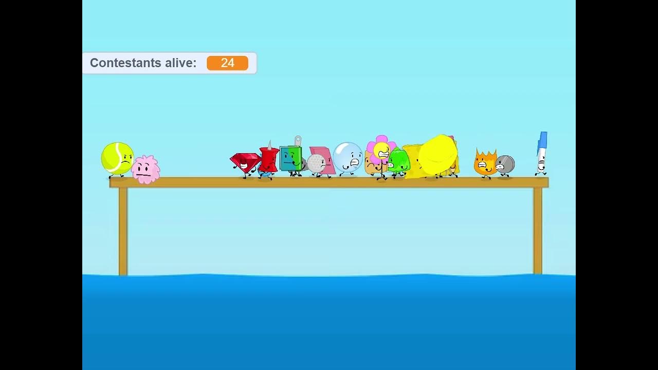 BFDI: The Balance Beam 18 - YouTube