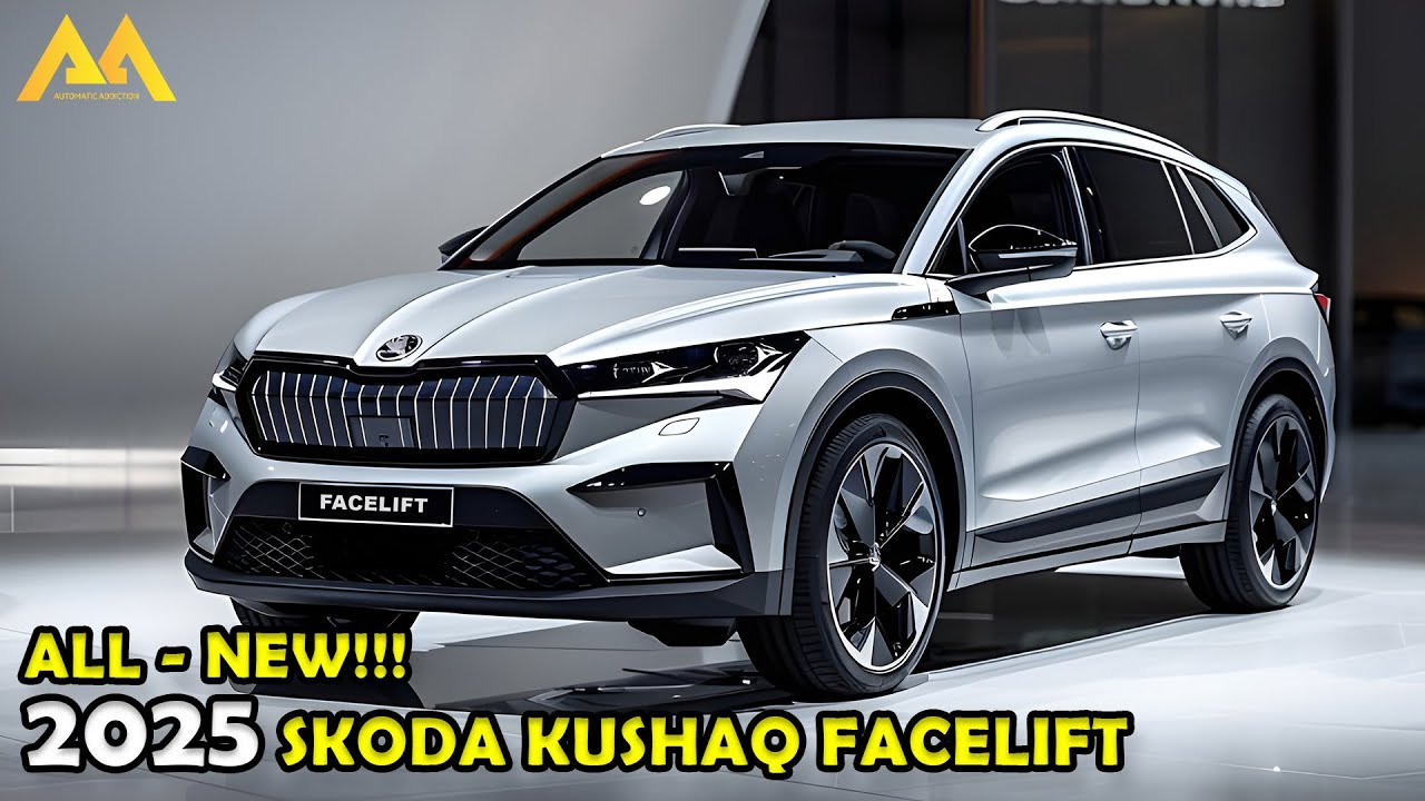 2025 SKODA KUSHAQ FACELIFT LAUNCHES - THE ULTIMATE COMPACT SUV SET TO ...