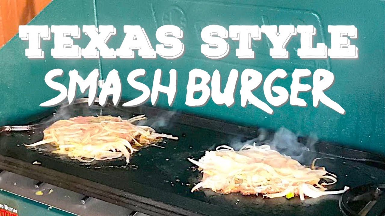 Texas Style Onion Smash Burger Recipe | How To Make An Onion Smash ...