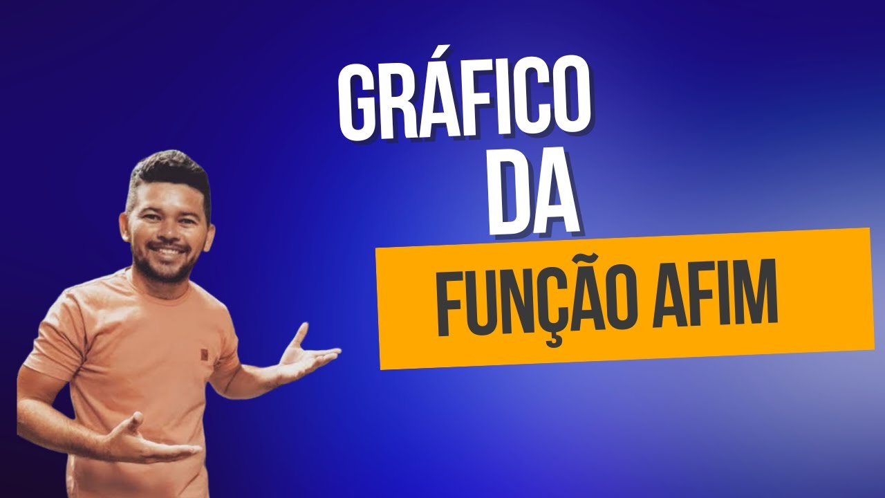 gráfico da função afim método 2 - YouTube
