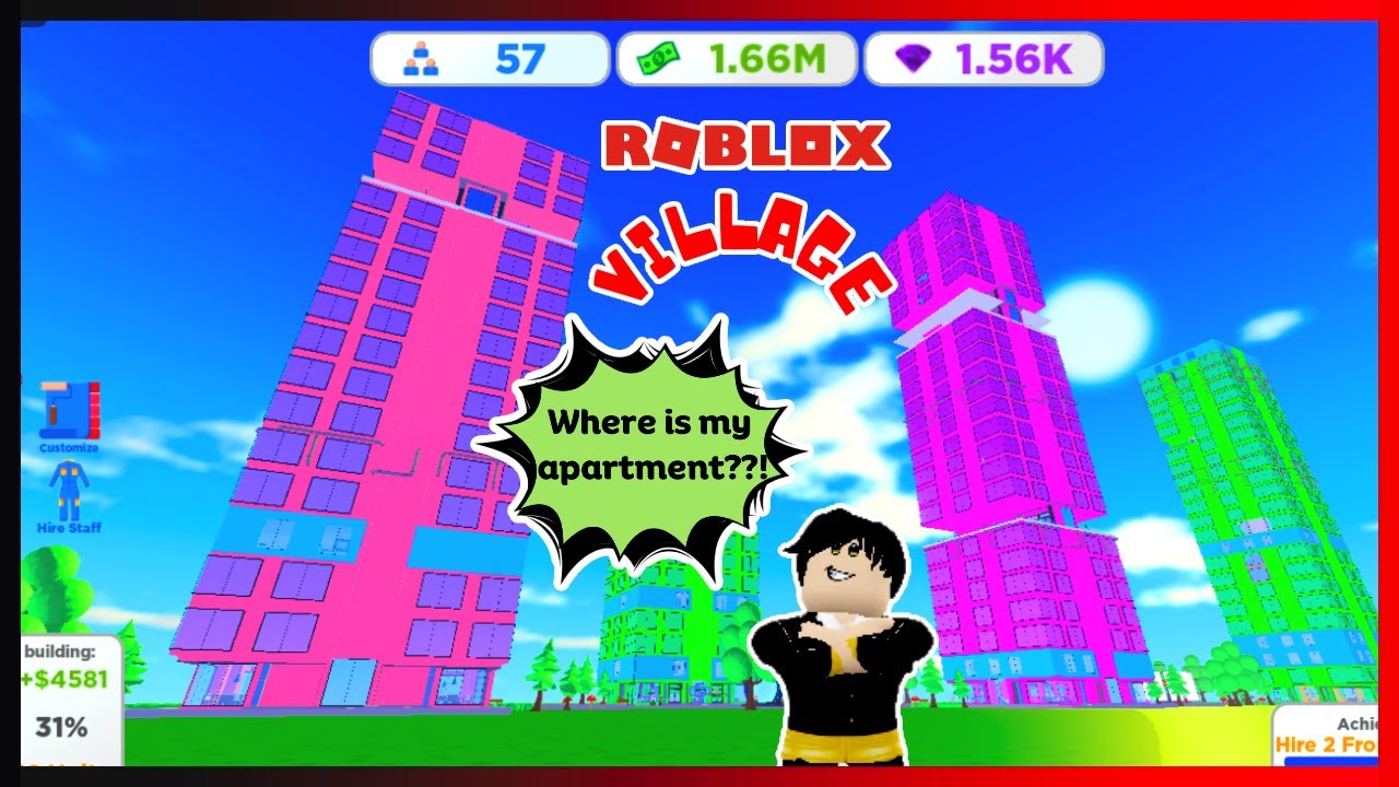 DAMIAN MAKING HIS UNIQUE APARTMENT( ROBLOX APARTMENT) - YouTube