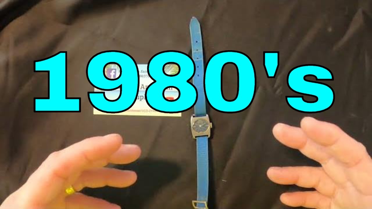 The Coolest Watch From The 80s - YouTube