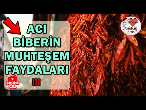 Acı Biberin Muhteşem Faydaları