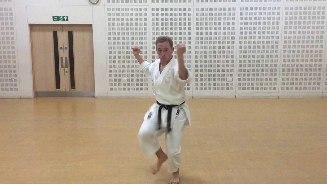 Charlie Knight TCB karate Wado Ryu Jitte Kata - YouTube