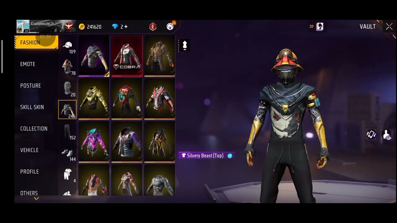 Free style clothes in ( free fire ) - YouTube