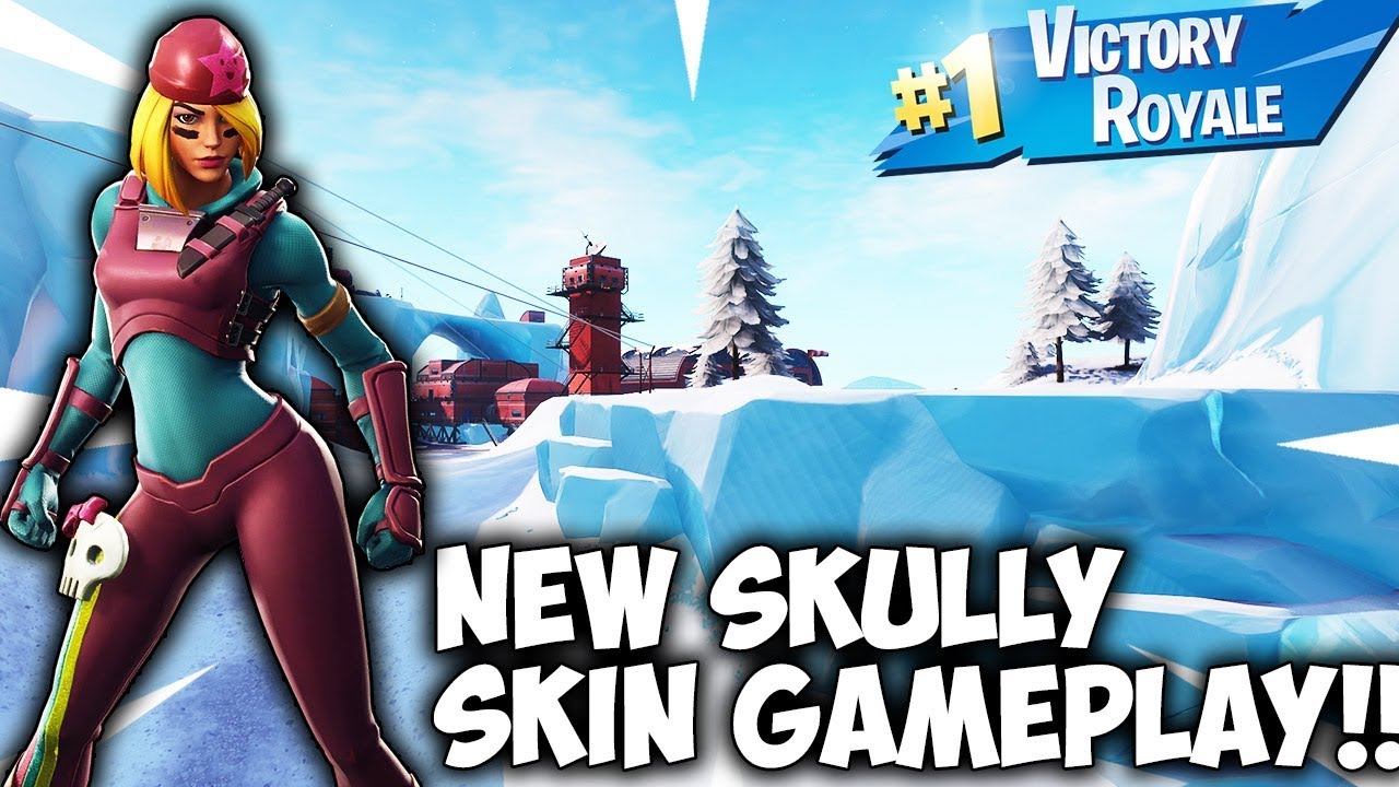 New SKULLY Skin Gameplay In Fortnite Battle Royale.. - YouTube