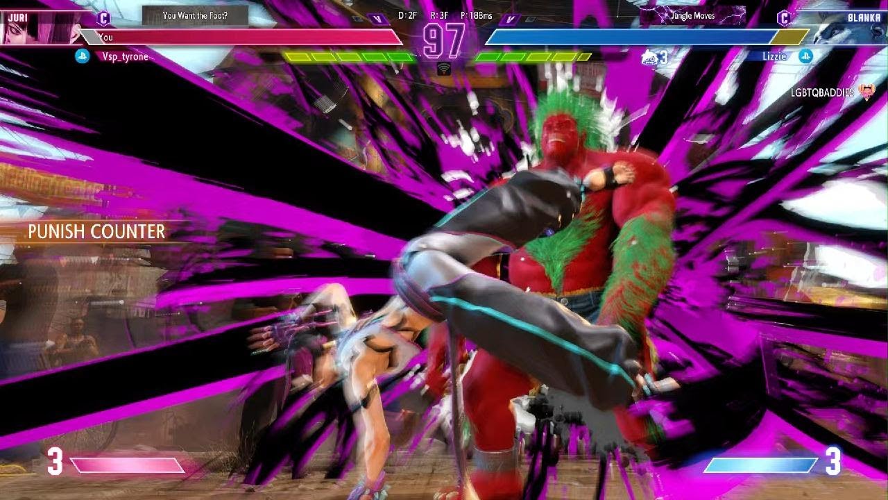 Sf6 50% yuri combo online - YouTube
