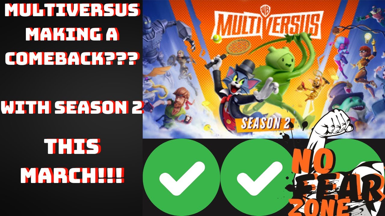 MULTIVERSUS IS MAKING A COMEBACK WITH SEASON 2 THIS MARCH??? - YouTube