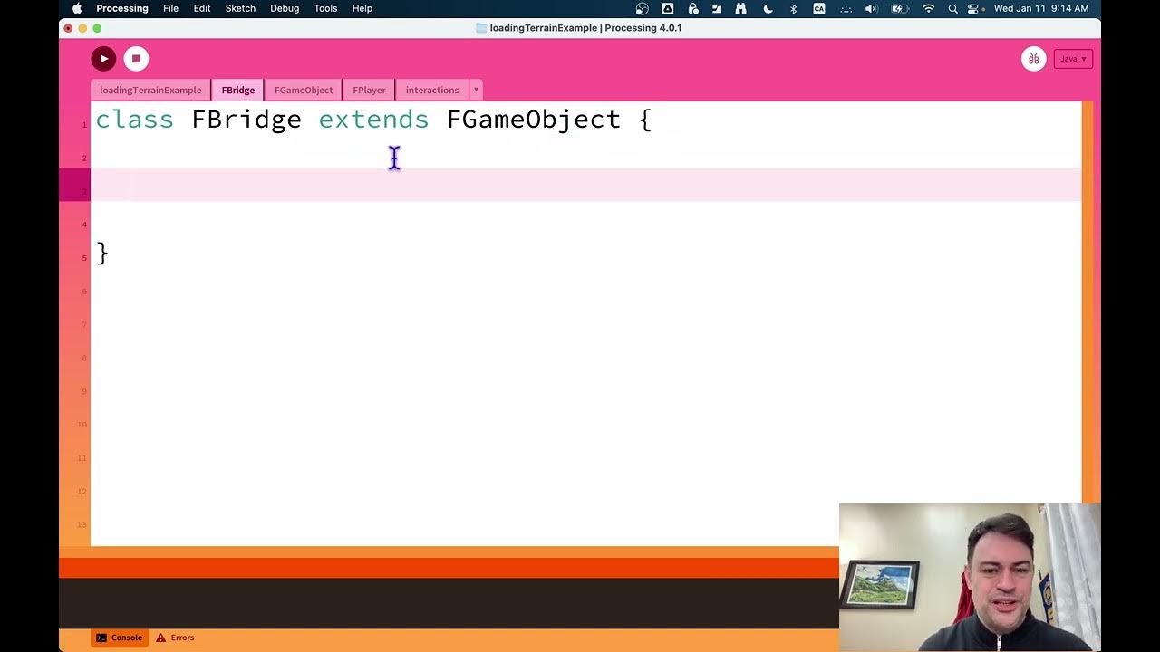 Making a Platformer in Processing with Fisica Part 8: Fancy Terrain and the FGameObject class ...