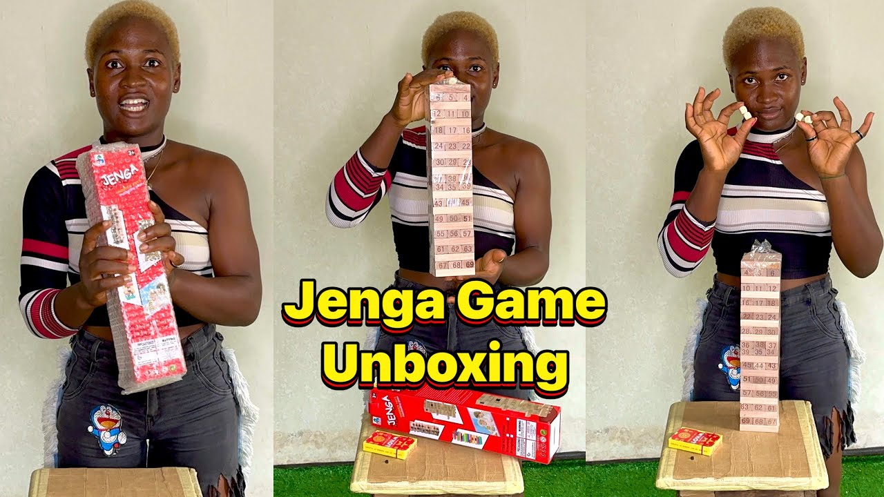 Jenga game unboxing #jengagame #uboxing #games - YouTube