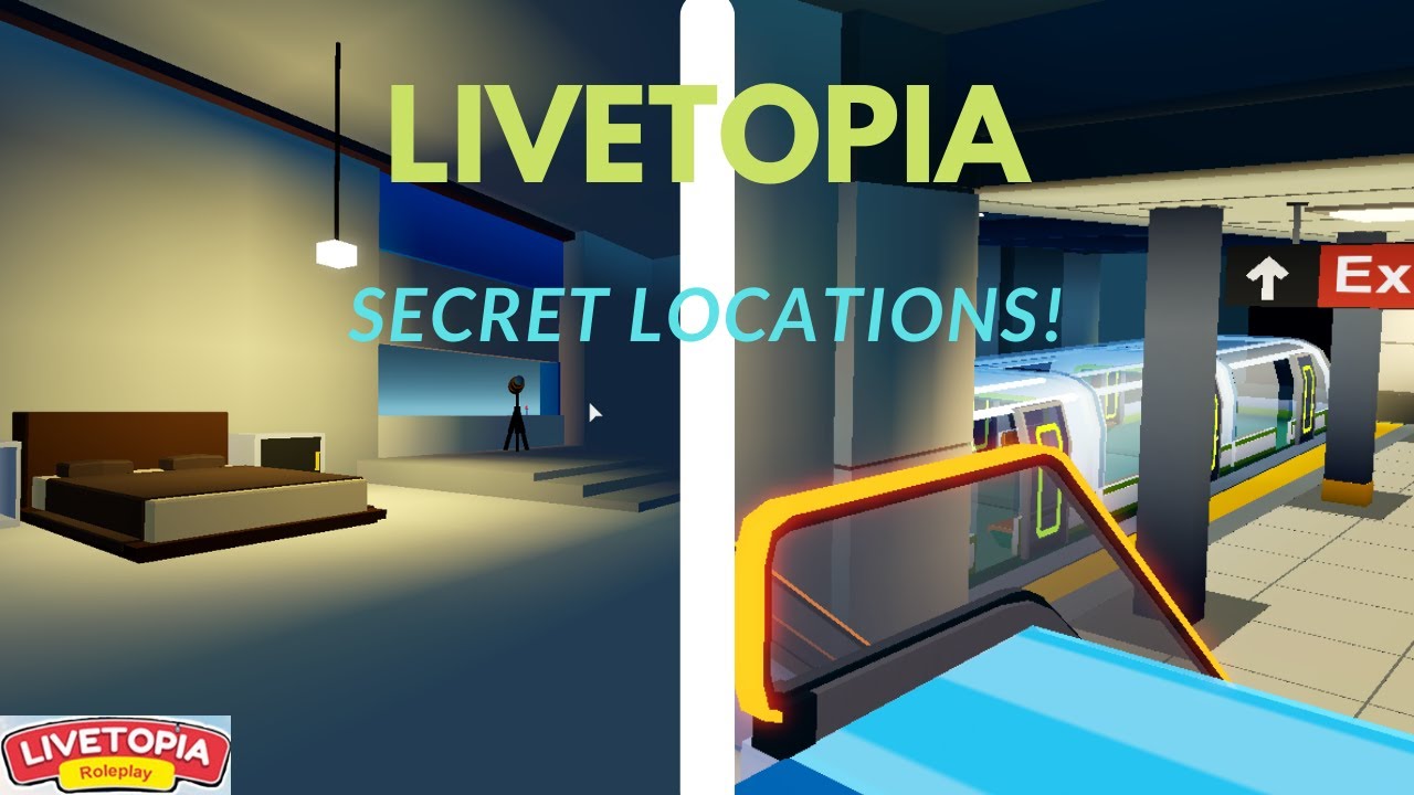Livetopia 2 SECRET Locations that are UNKNOWN - YouTube