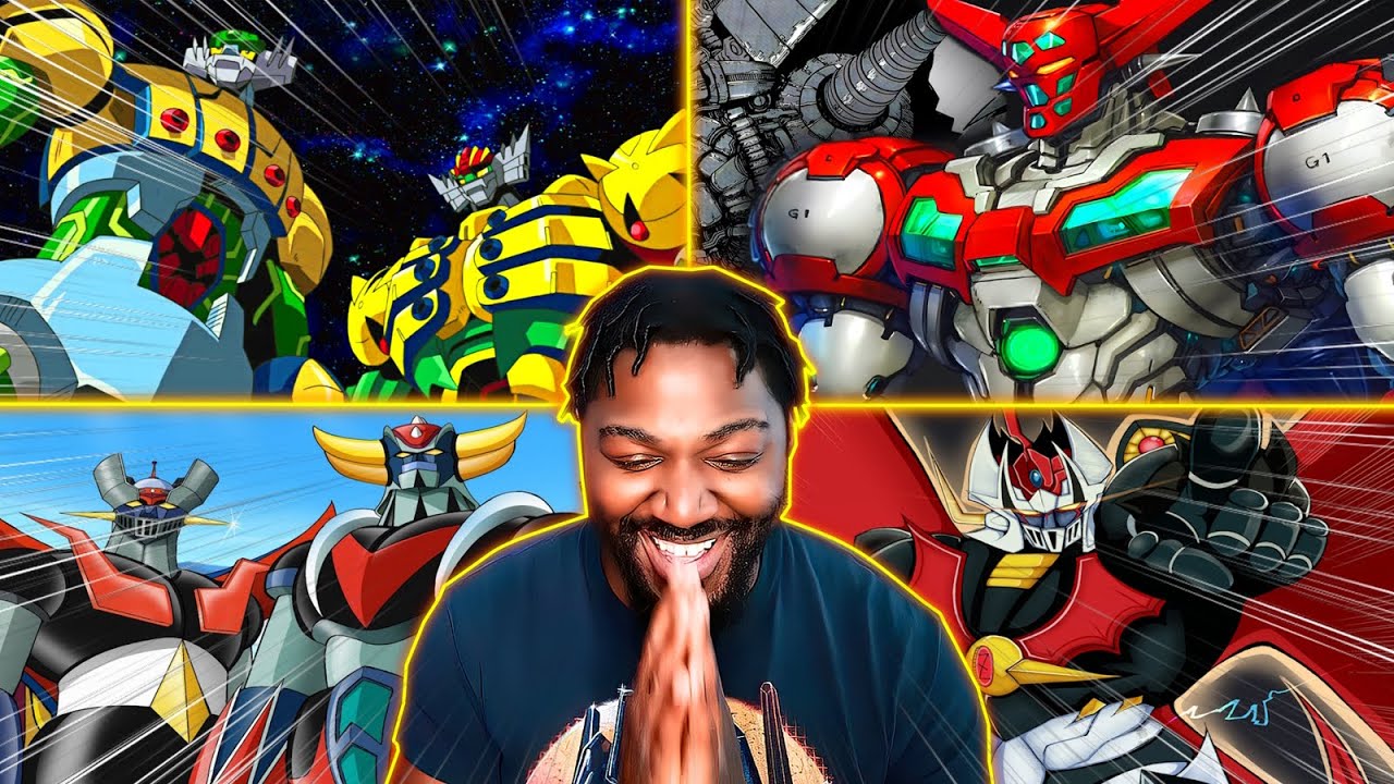 All Go Nagai Dynamic Pro Super Mecha Openings Reaction - YouTube