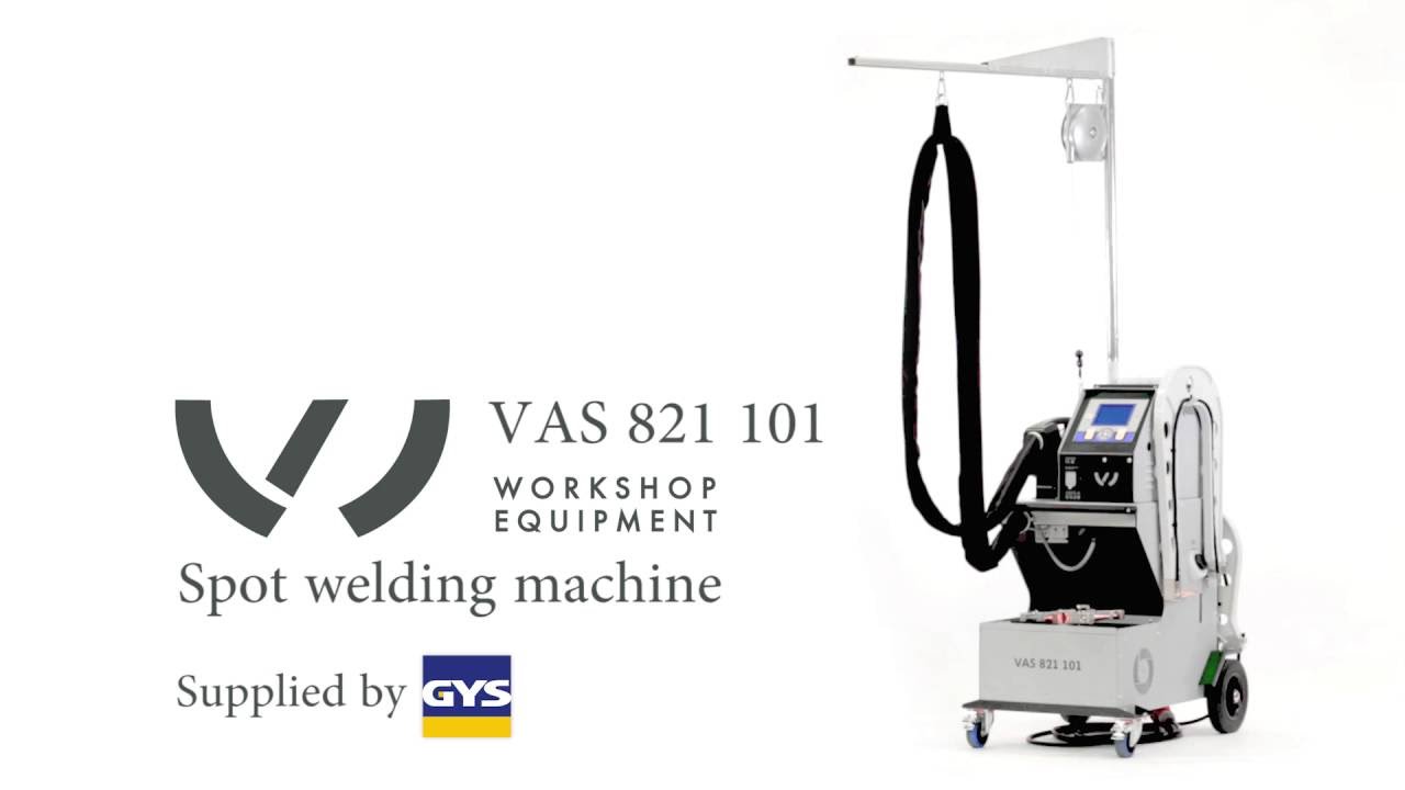 VAS 821 101 - Spot Welding machine, made by GYS - YouTube