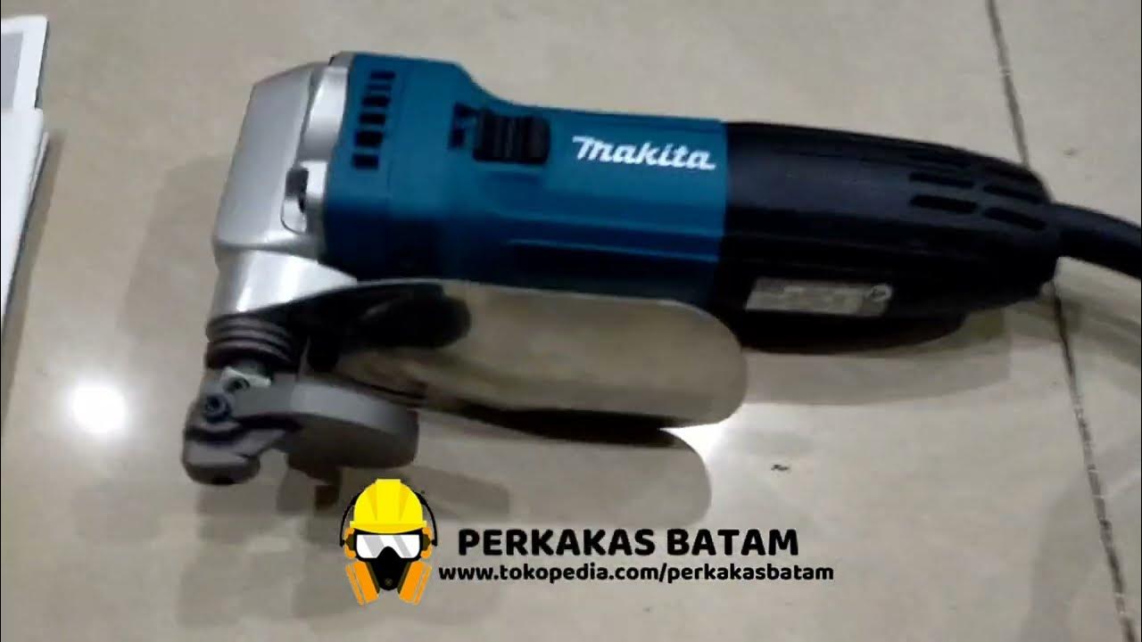 Mesin Potong Plat Besi Logam Baja Metal Shear Makita JS 1602 / JS1602 - YouTube