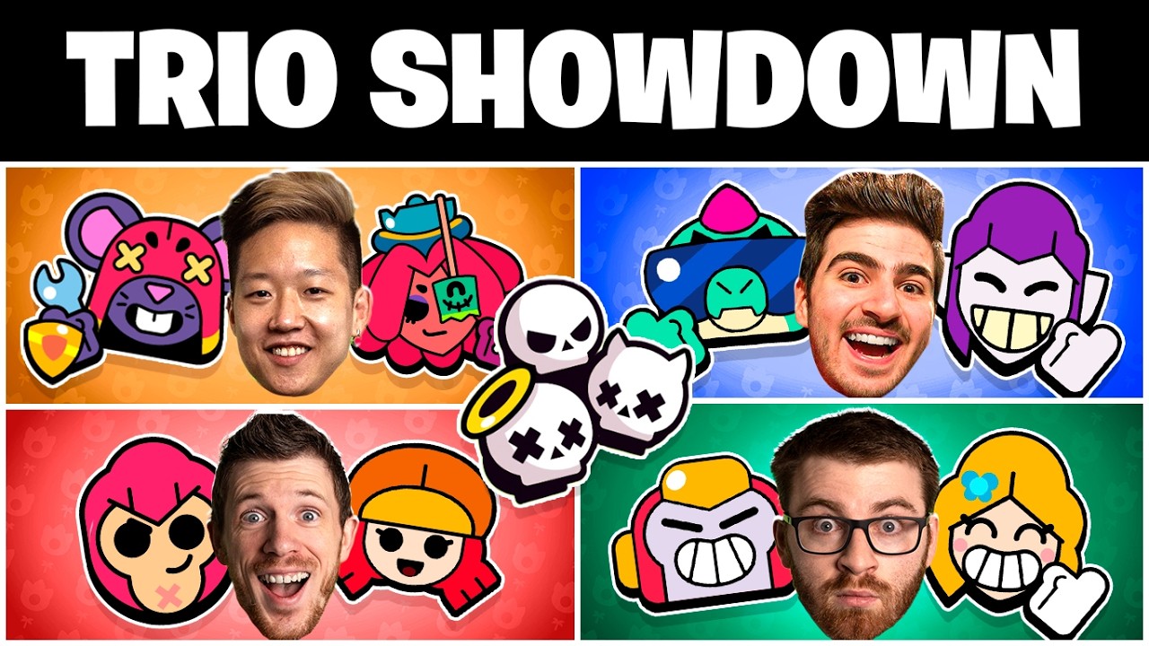 BRAWL STARS TRIO SHOWDOWN TOURNAMENT! - YouTube