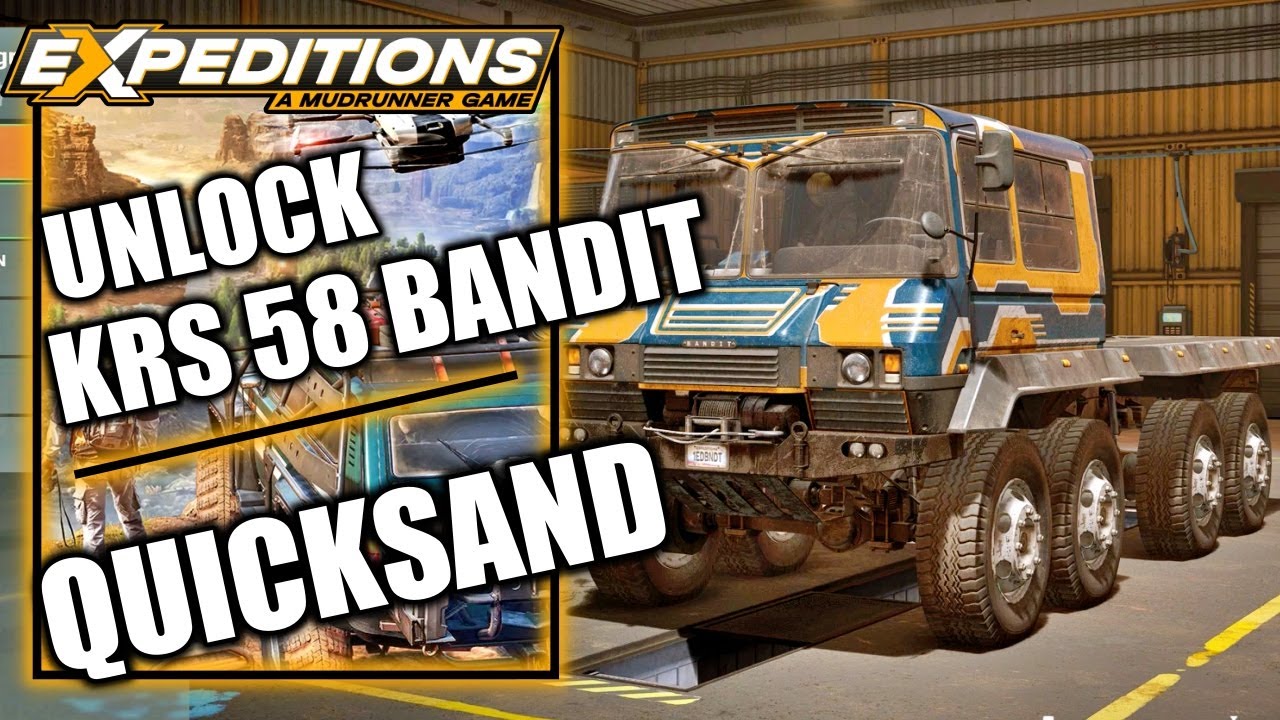 Expeditions A Mudrunner Game - Unlock KRS 58 Bandit Off-Road Truck ...