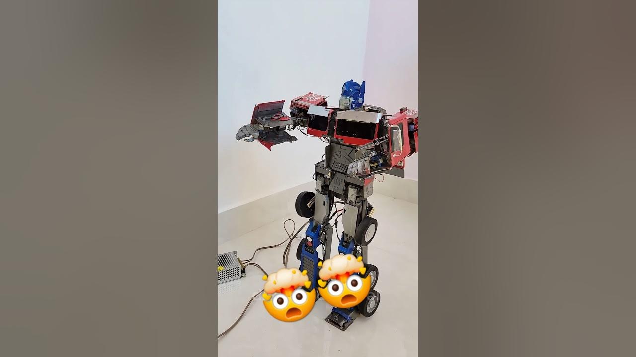 O Optimus Virou Caminhão! #transformers #optimusprime #transformerstoys - YouTube