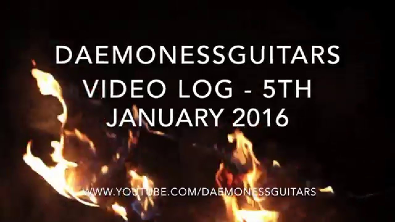 DAEMONESS GUITARS VIDEO LOG SERIES TRAILER - YouTube