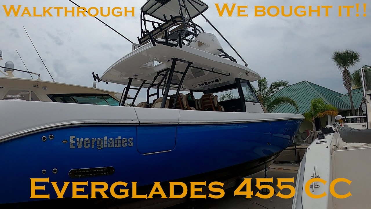 Everglades 455 Walkthrough/Sea Trial - YouTube