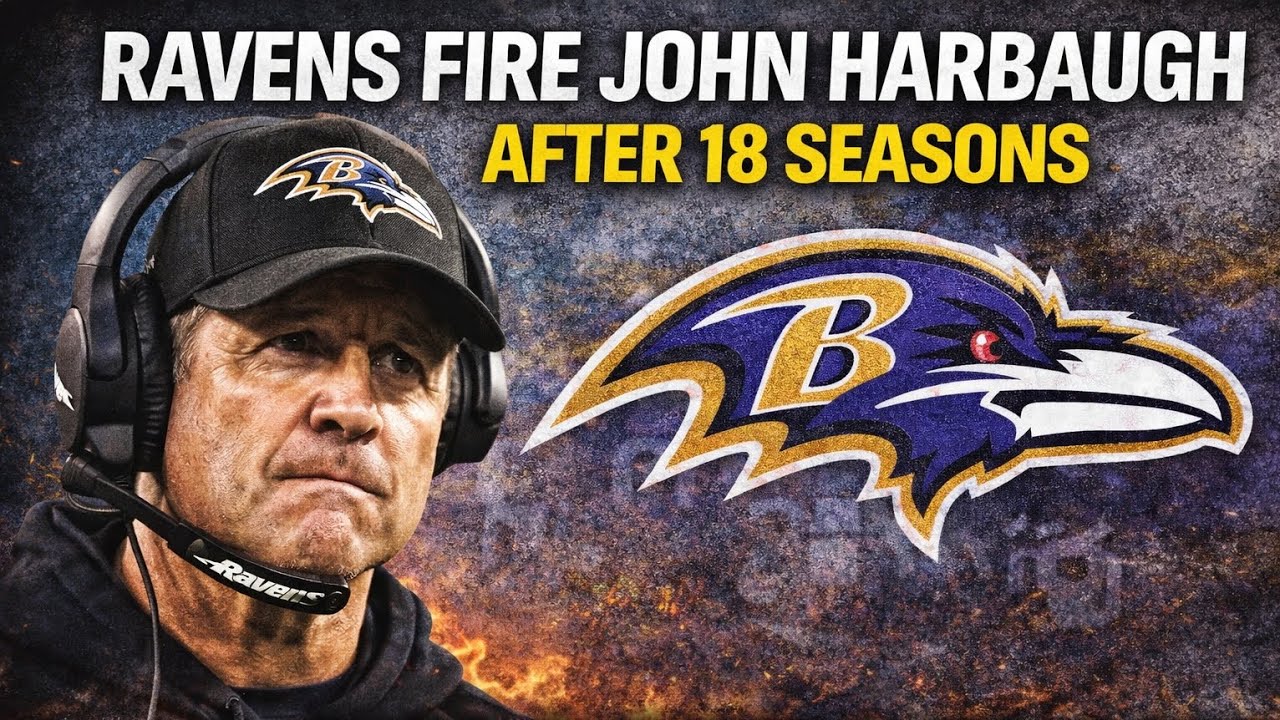 Ravens Fire John Harbaugh After 18 Seasons | Miss Playoffs Ends Era ...
