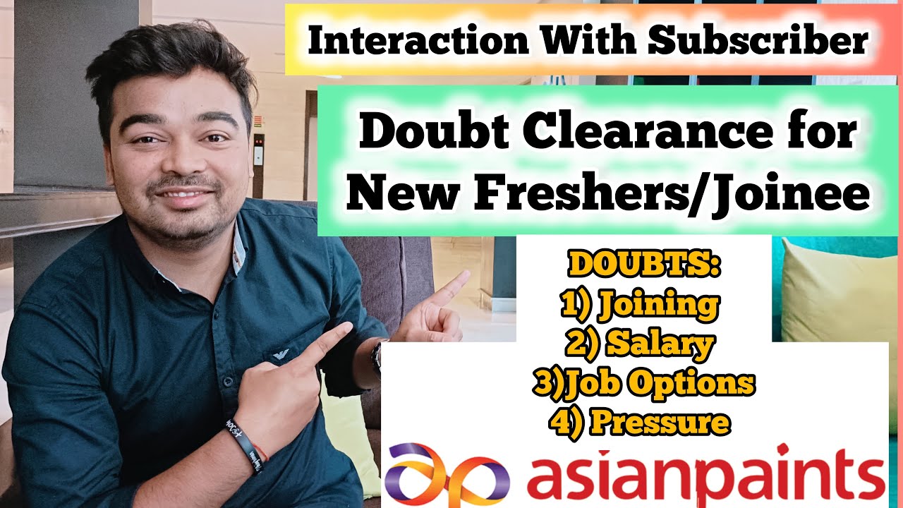 Doubt Clearance Video|Tse-N|Asianpaints - YouTube