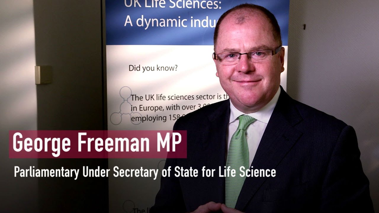 George Freeman, MP, talks cell and gene therapy - YouTube