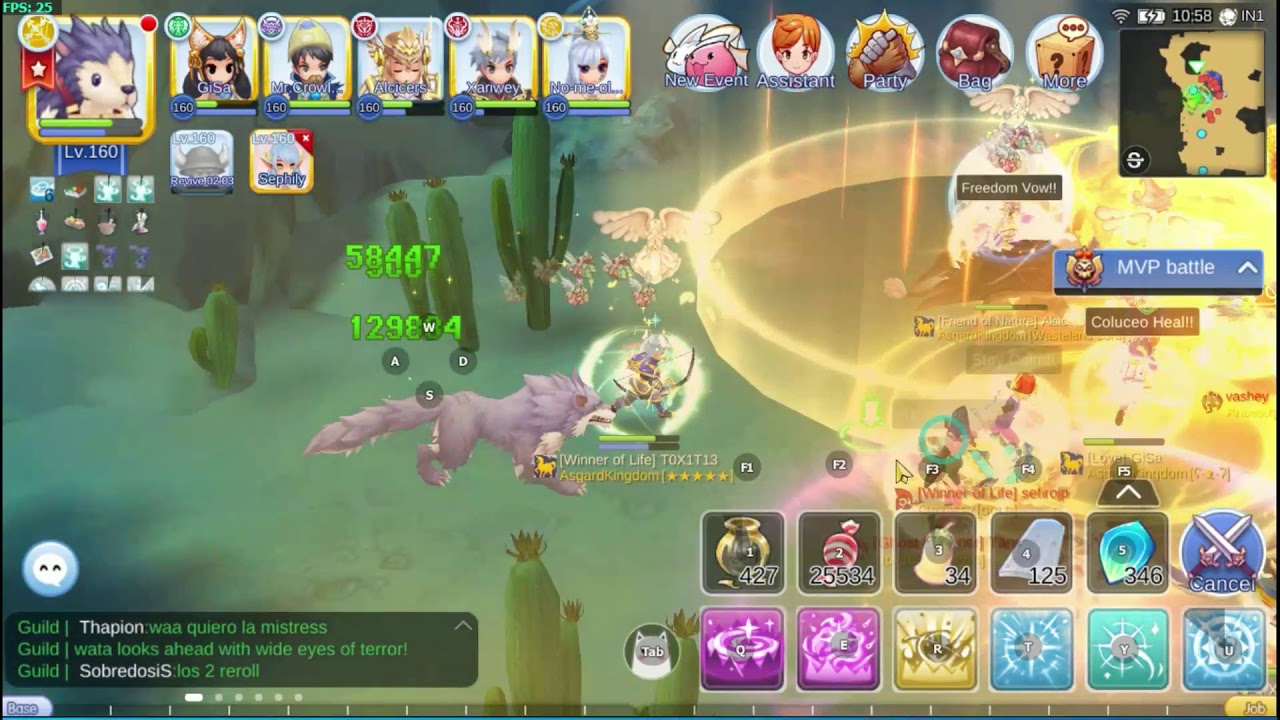 RAGNAROK M MVP BATTLE 16-10-2020 - YouTube