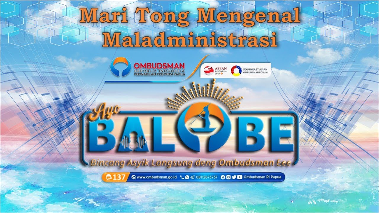 Ayo BALOBE #3 | Mari Tong Mengenal Maladministrasi - YouTube