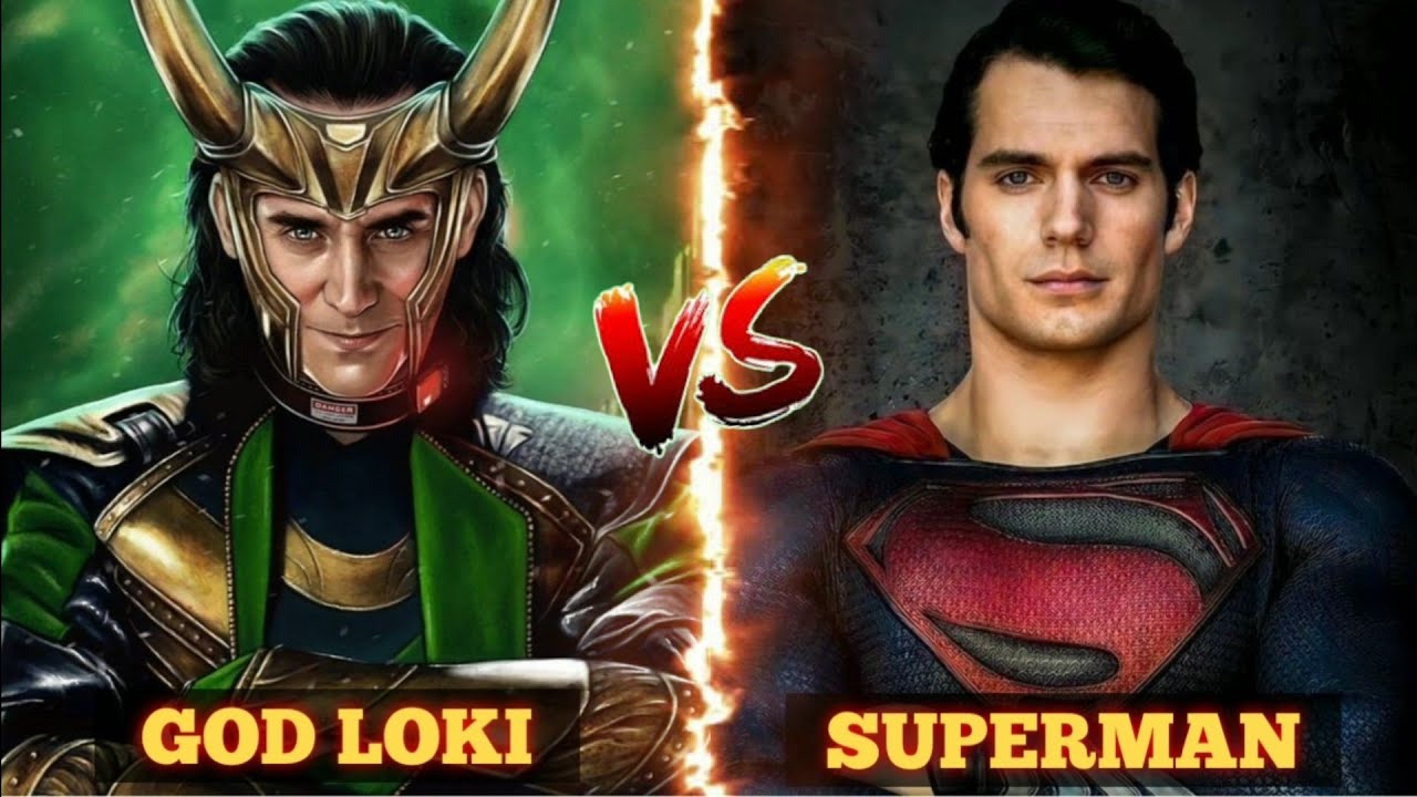 God Loki Vs Superman || Superman Vs Loki God Of Multiverse ...