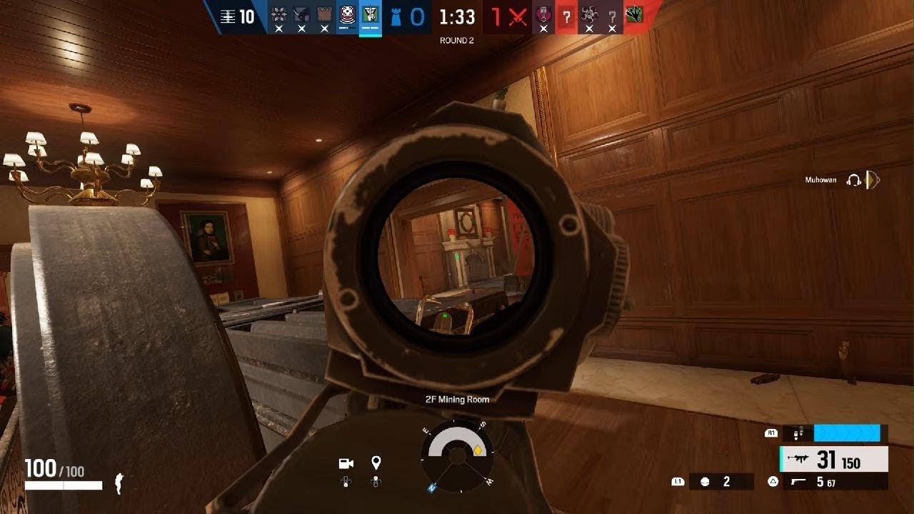 Tom Clancy's Rainbow Six Siege wall bang - YouTube