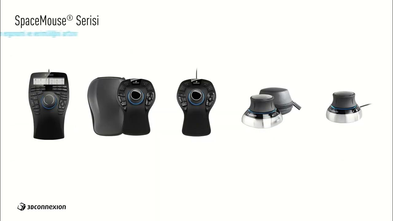 3Dconnexion Space Mouse Enterprise - CAD Mouse Kullanımı - YouTube