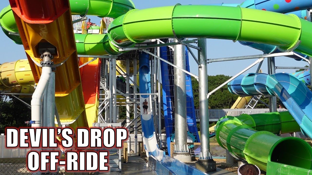 Devil's Drop Off-Ride Footage, Wicked Waves Cape Cod Trapdoor Speed ...