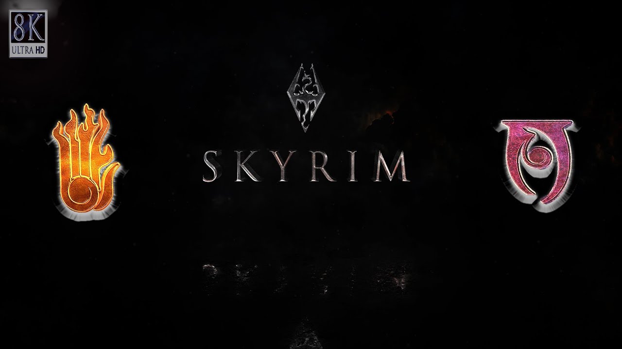 Skyrim Graphic Design & Animation with Sound Design in 8K - YouTube