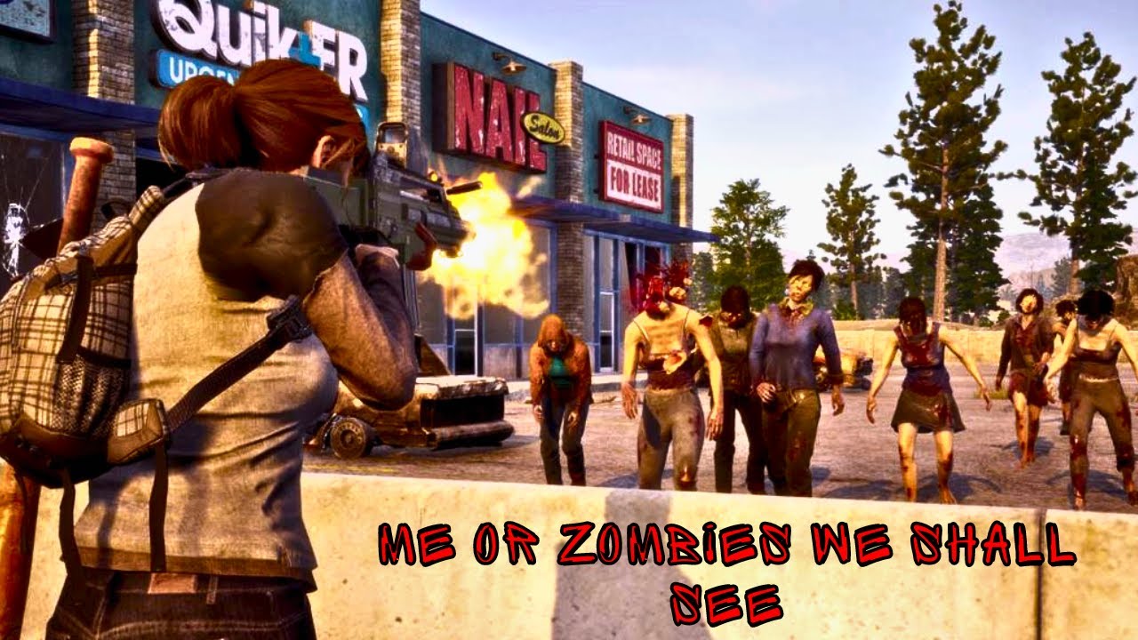 Fighting off a horde of Zombies will we flap or make it - YouTube