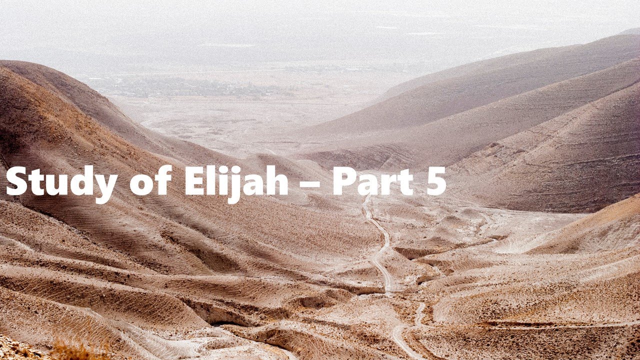 Elijah Bible Study 1st July 2020 - YouTube