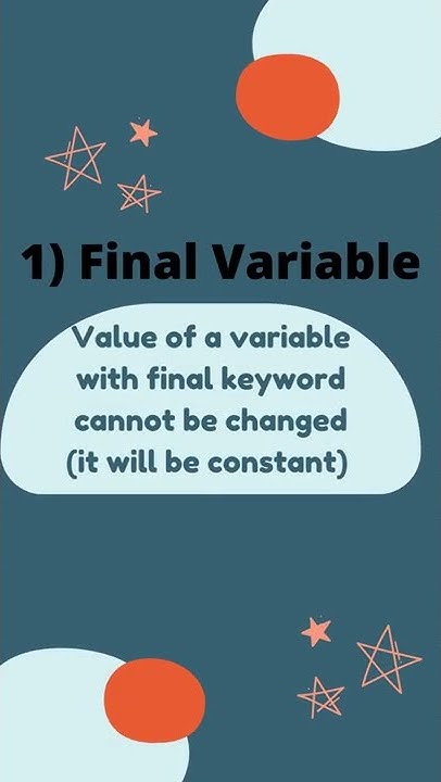 What is final keyword in java | java interview questions | TechBot ...