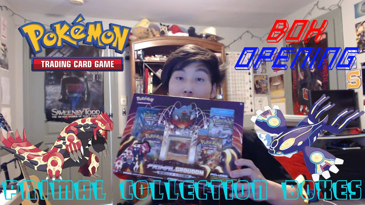 Pokemon Trading Card Game - "Primal Groudon & Kyogre Collection Box ...