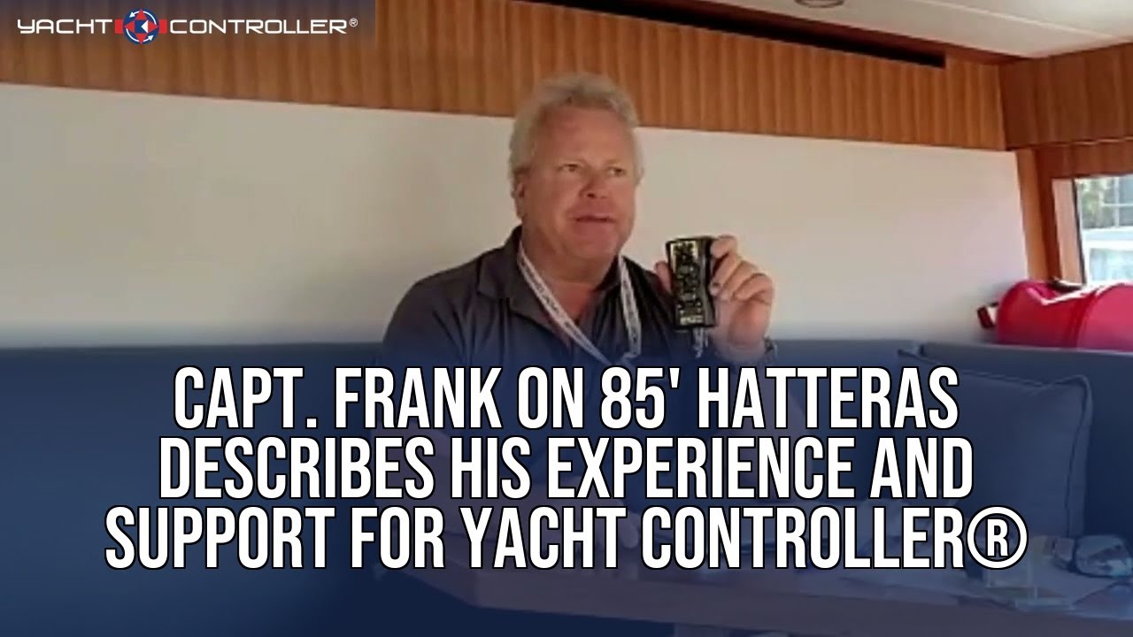 Capt. Frank on 85' Hatteras describes his experience and support for ...