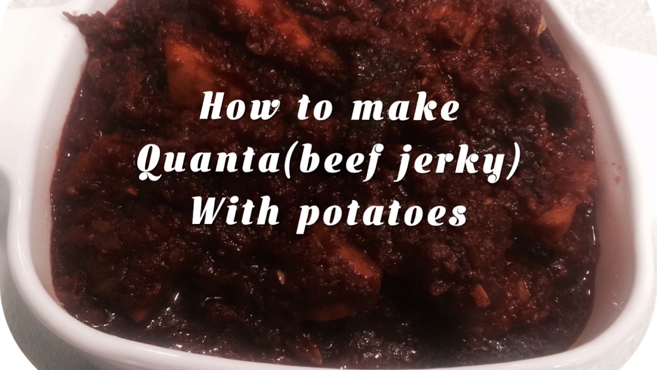 How To Make Quanta Wet /beef Jerky Wet Part 2 - YouTube