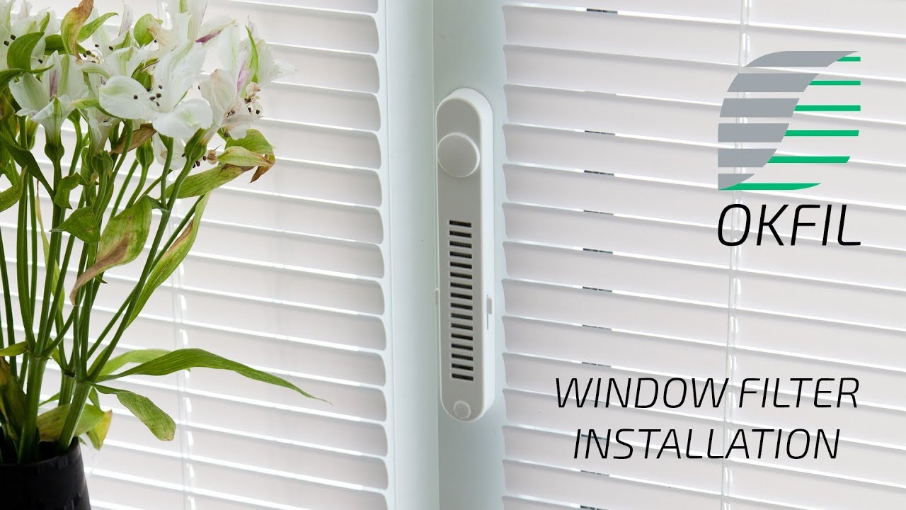 OKFIL Window Filter Installation - YouTube