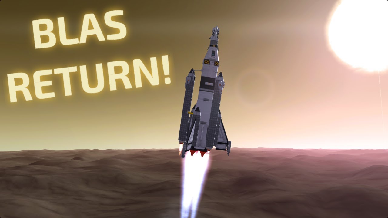 KSP: Returning from Blas - QuackPack Mod - YouTube