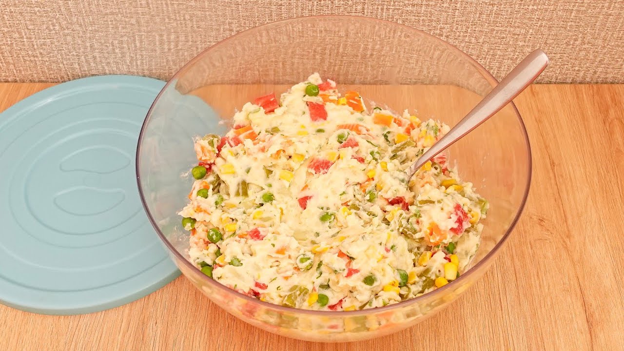 (español) ENSALADA DE PAPAS CON MAYONESA - receta facil - YouTube