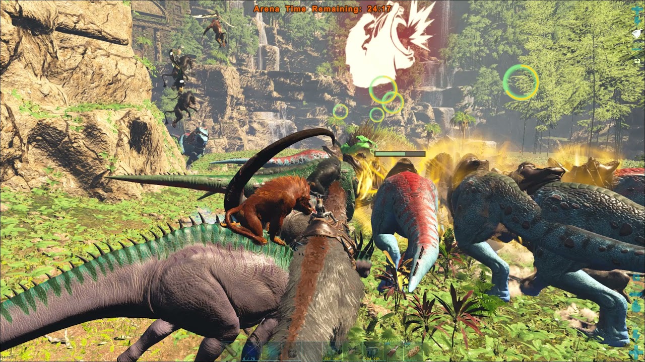 ARK: Survival Evolved. Dinopithecus King Gamma. Lost Island [Official ...