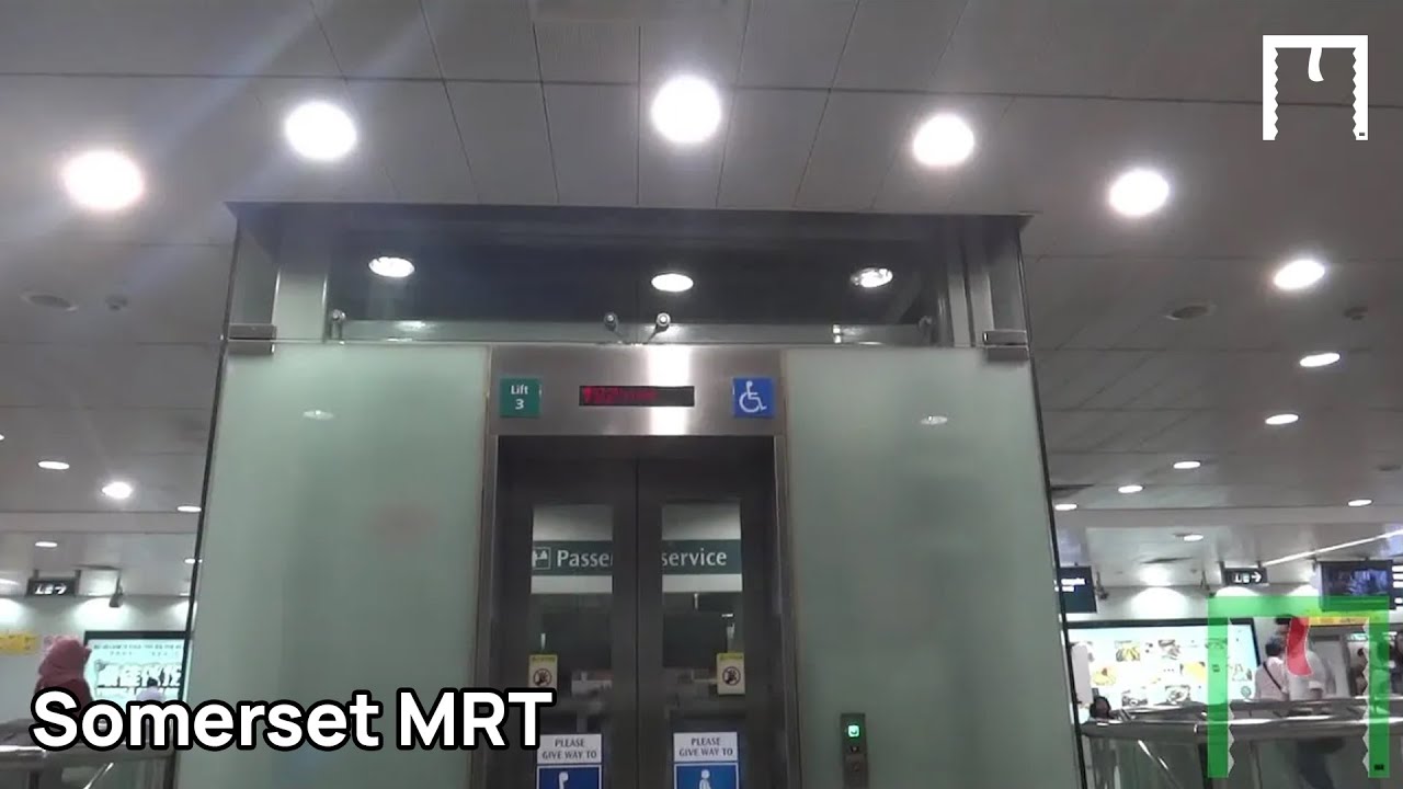 Toshiba MRL Elevator at Somerset MRT Station (Paid area), Singapore ...