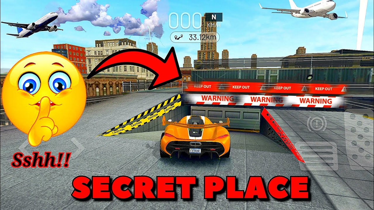 Revealing All SECRET PLACES In Extreme Car Driving Simulator | HIDDEN ...