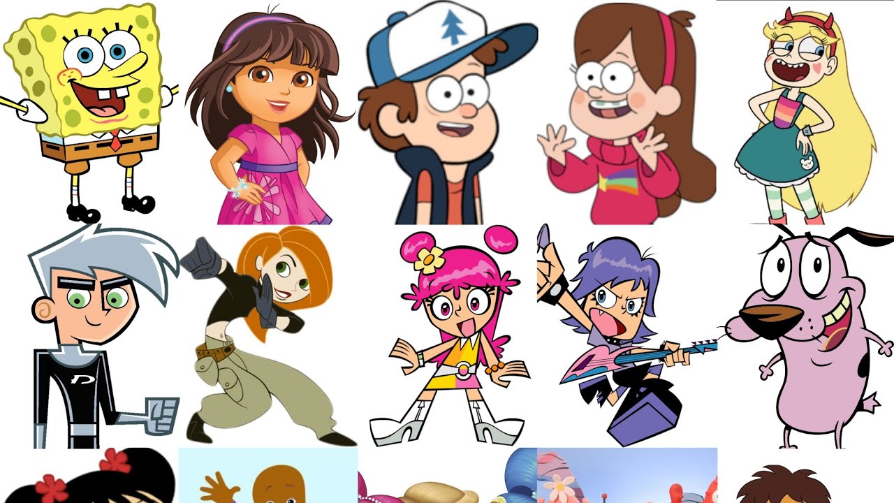 I Made Childhood kids Shows Characters - YouTube